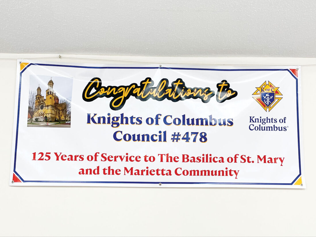 Celebrating 125 years: Anniversary dinner held for Knights of Columbus ...